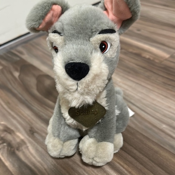 Disney | Toys | The Disney Store Vintage Scamp Plush 8 Nwot | Poshmark